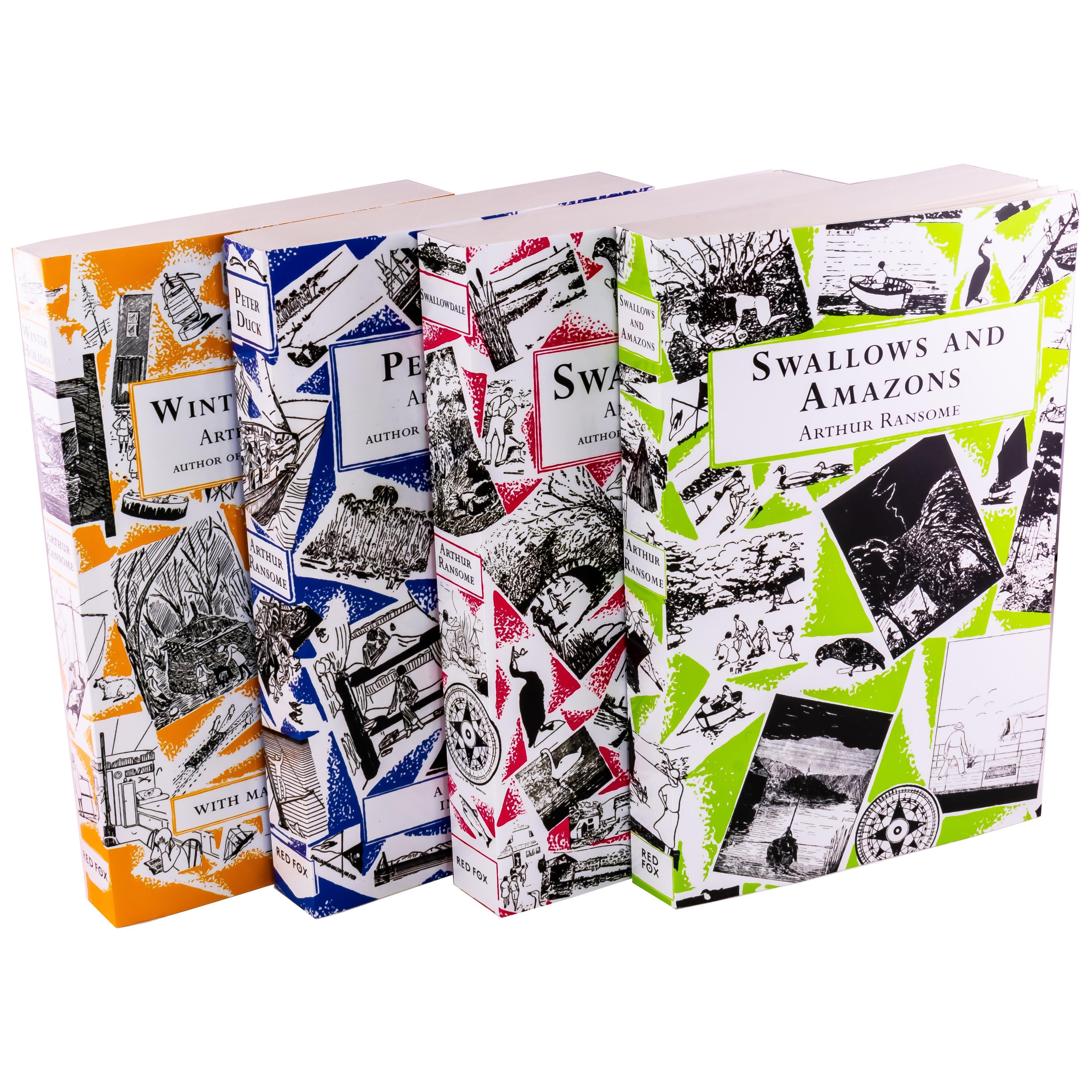 Swallows and Amazons Series Collection 4 Books Set - Ages 8-14 - Paper ...