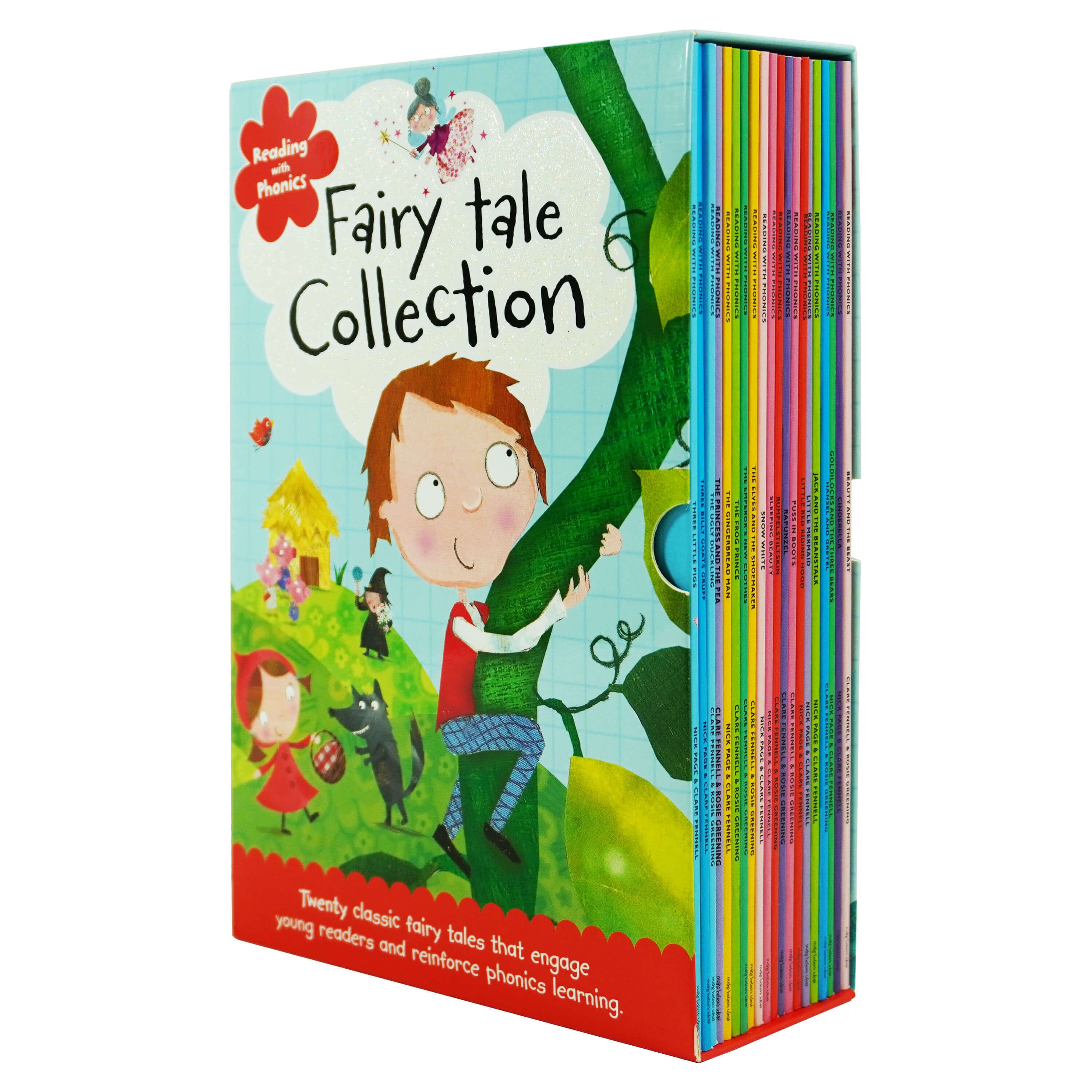 Reading with Phonics Fairy Tale Collection 20 Books Box Set - Age 5 ...