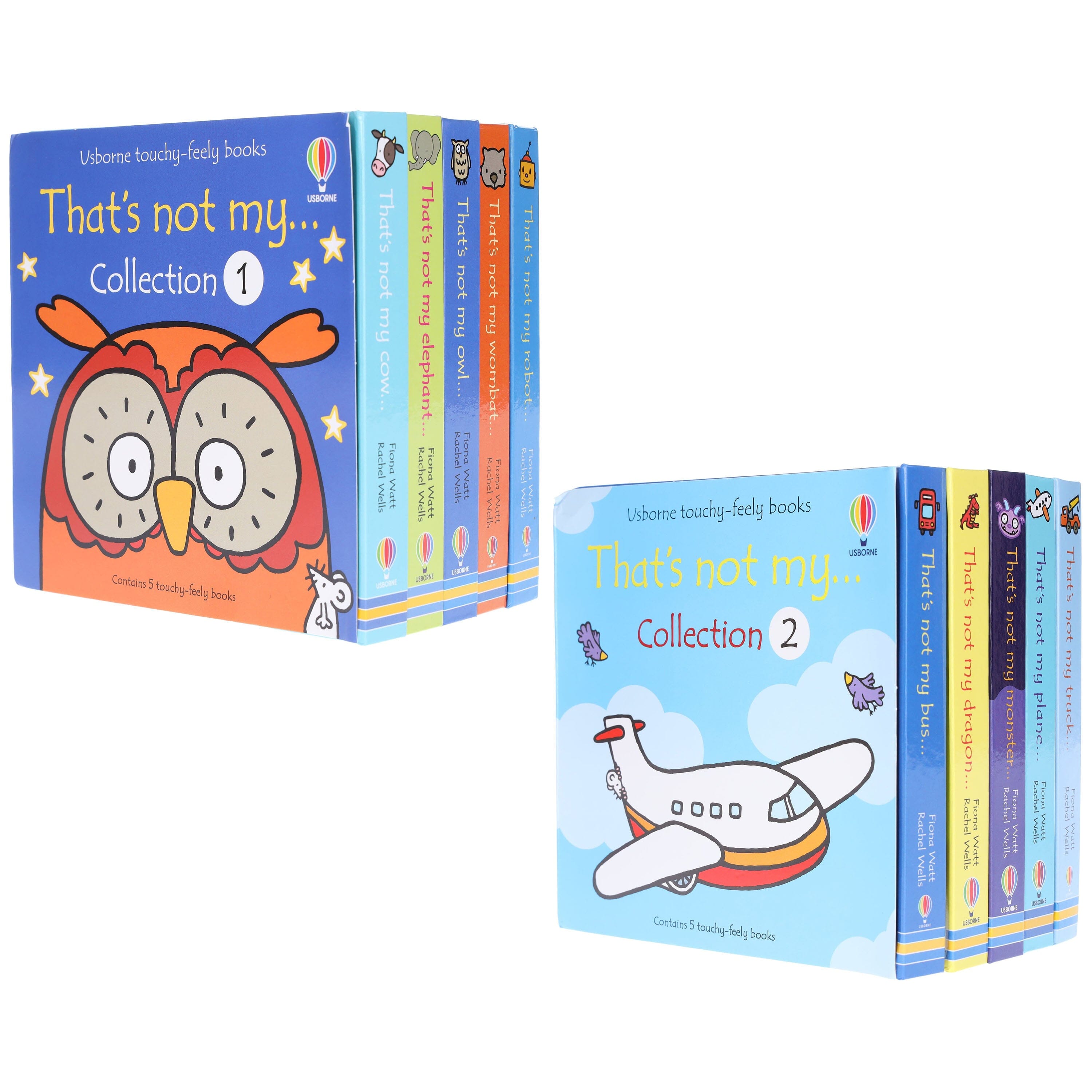 Usborne touchy feely books: That's not my... Series 1 & 2 By Fiona Wat ...