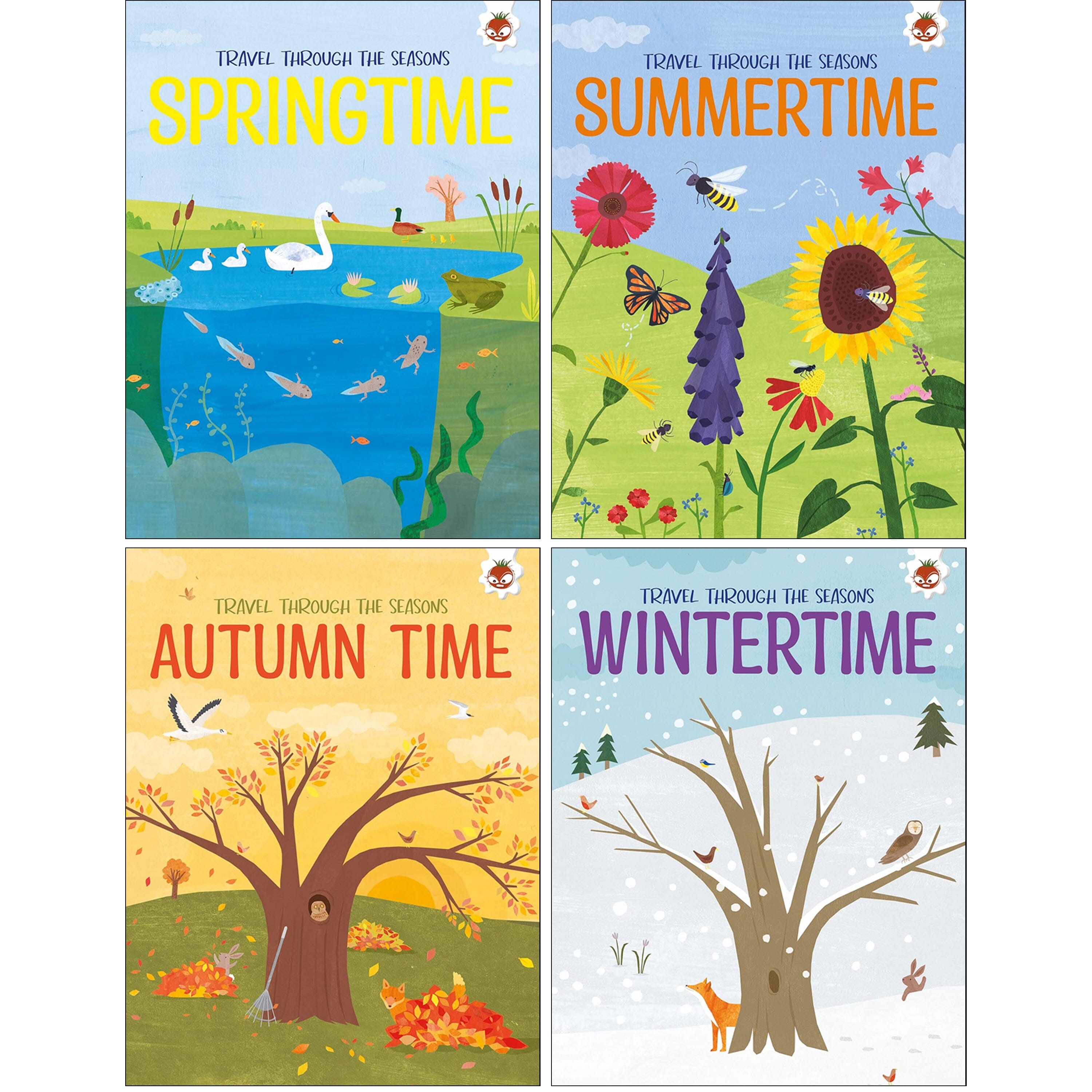 Travel Through The Seasons Series by Annabel Griffin Illustrated 4 Boo ...