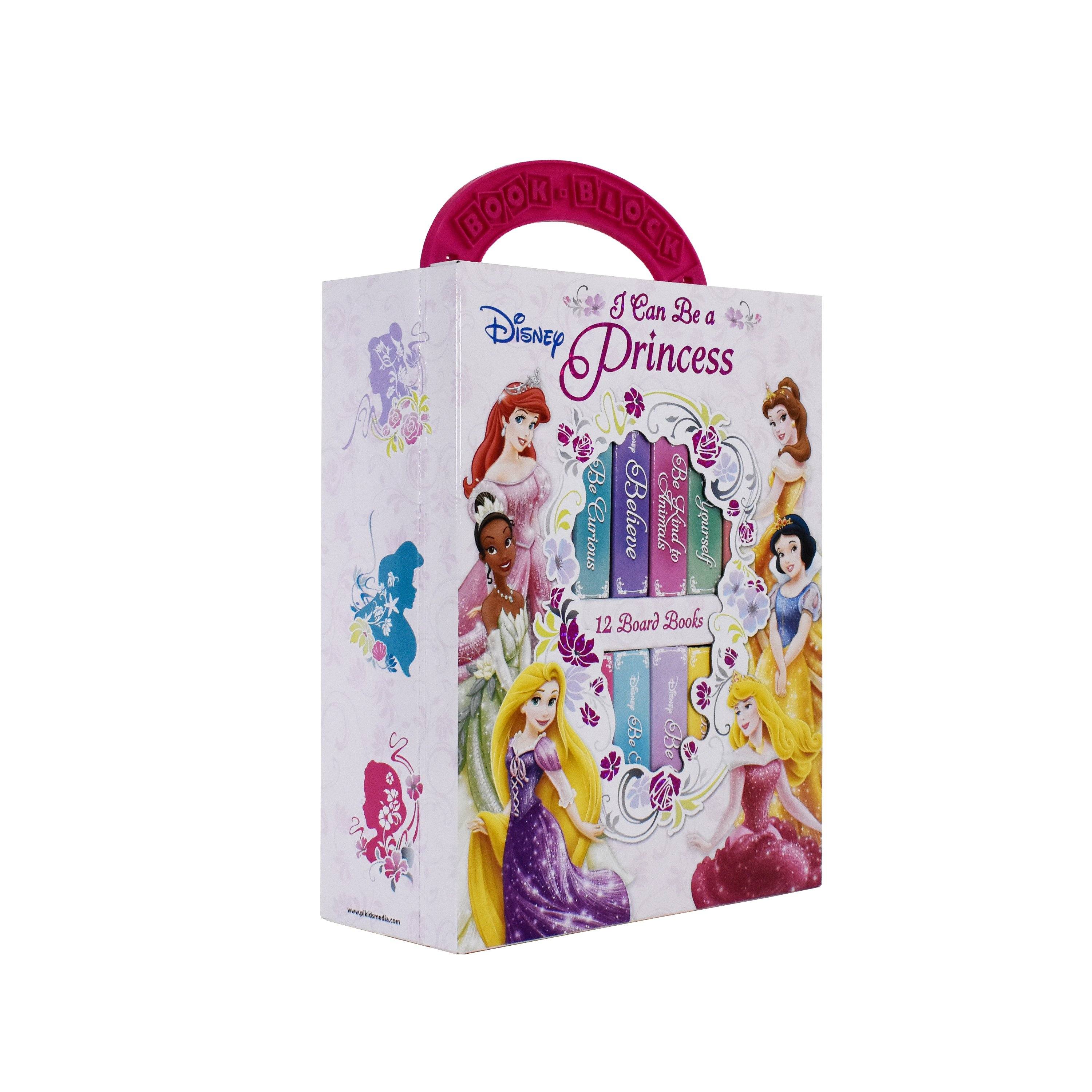 Disney 12 Board Book Block I Can Be A Princess – American Bookworm