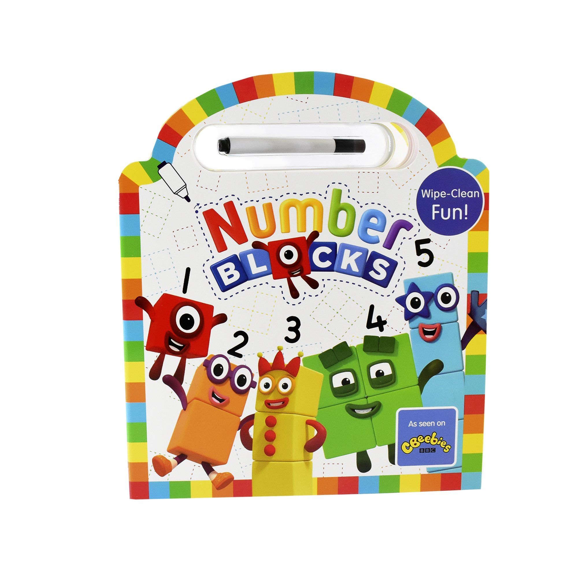 Numberblocks Wipe Clean Fun Book – American Bookworm