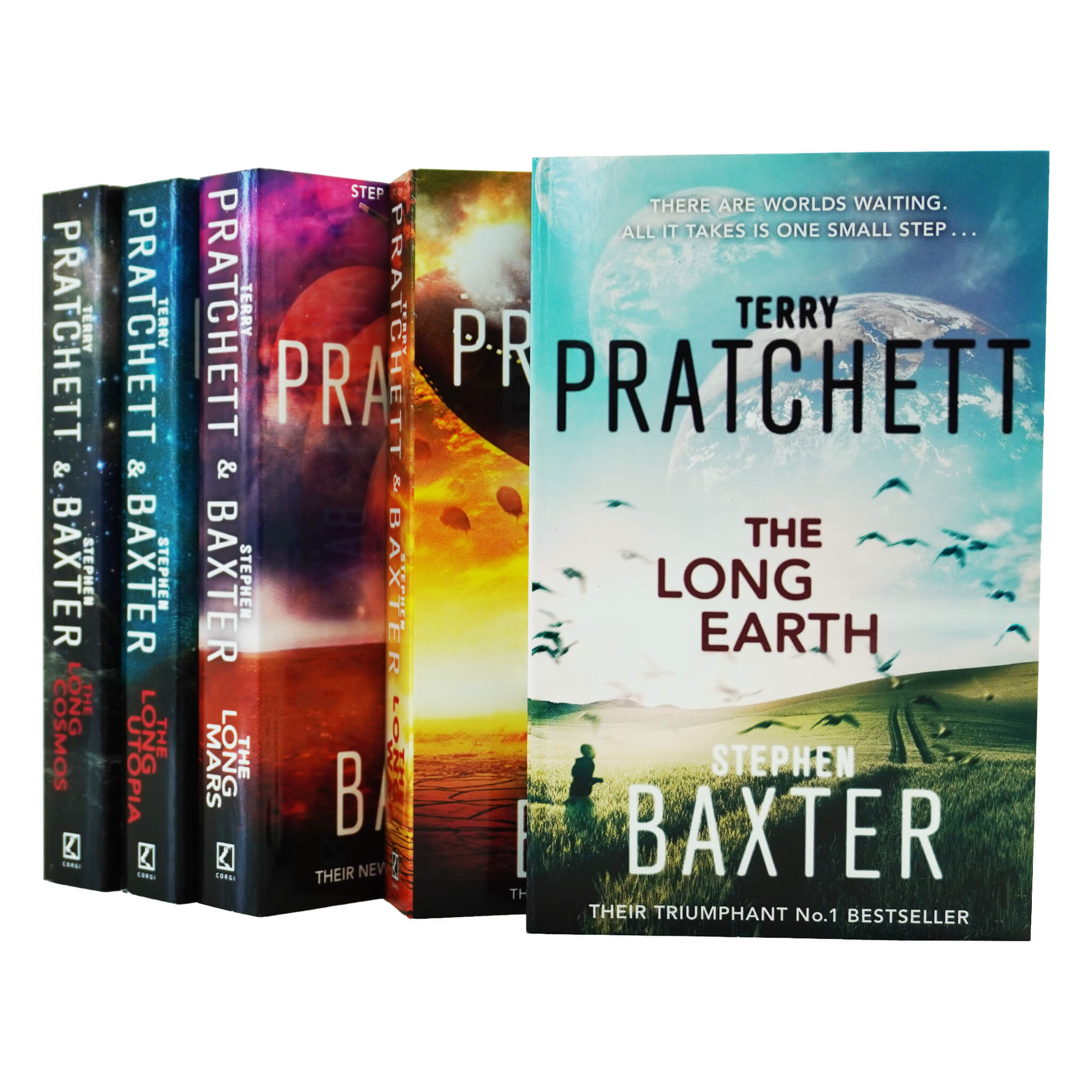 The Long Earth by Terry Pratchett & Stephen Baxter: Complete Books 1-5 ...