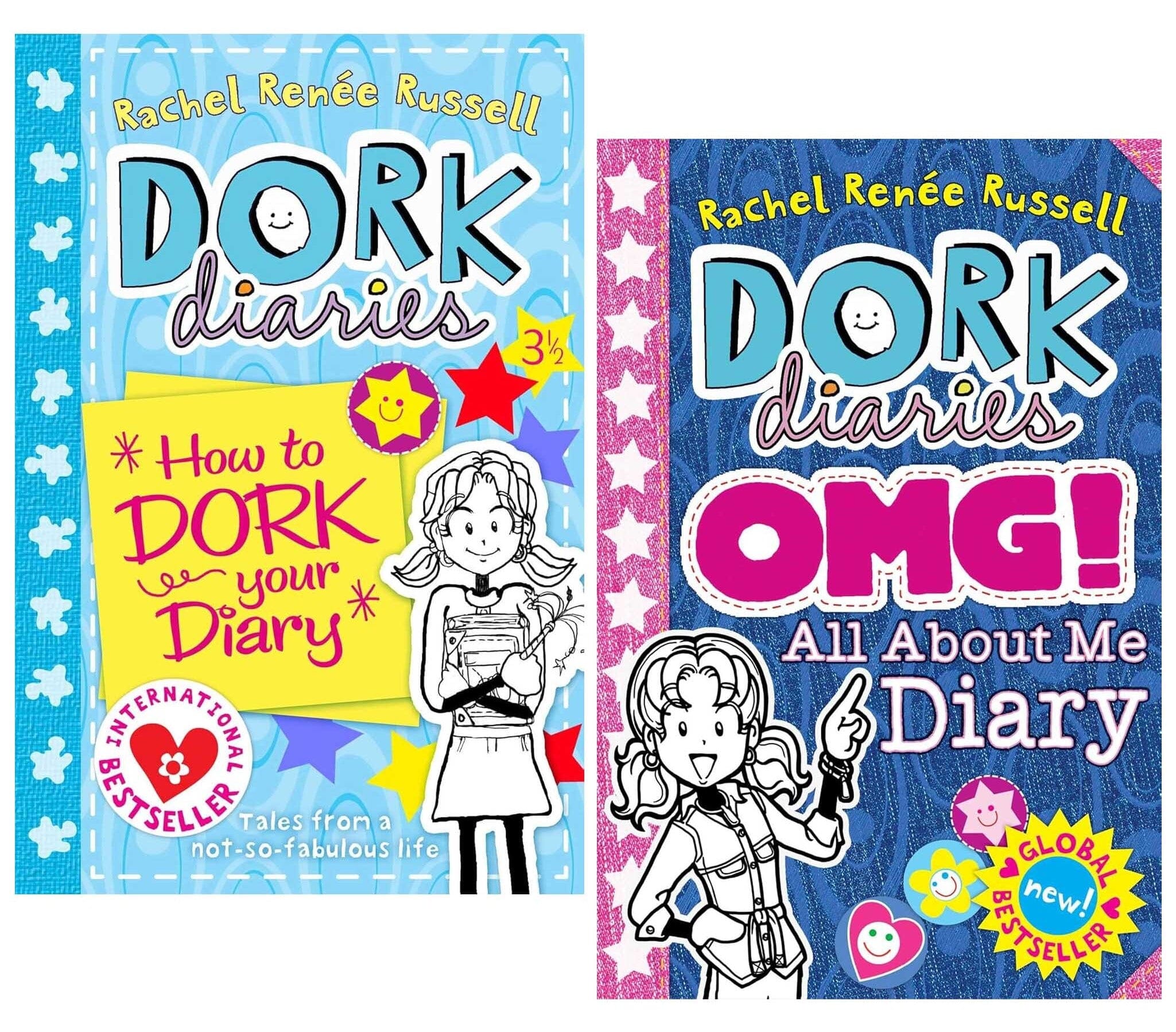 Dork Diaries OMG All About Me Diary! & How to Dork Your Diary: by Rach ...
