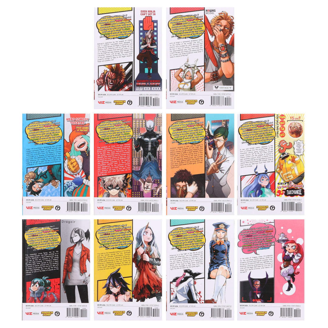My Hero Academia by Kohei Horikoshi: Vol. 1-20 Box Set - Ages 14+ - Pa – American Bookworm
