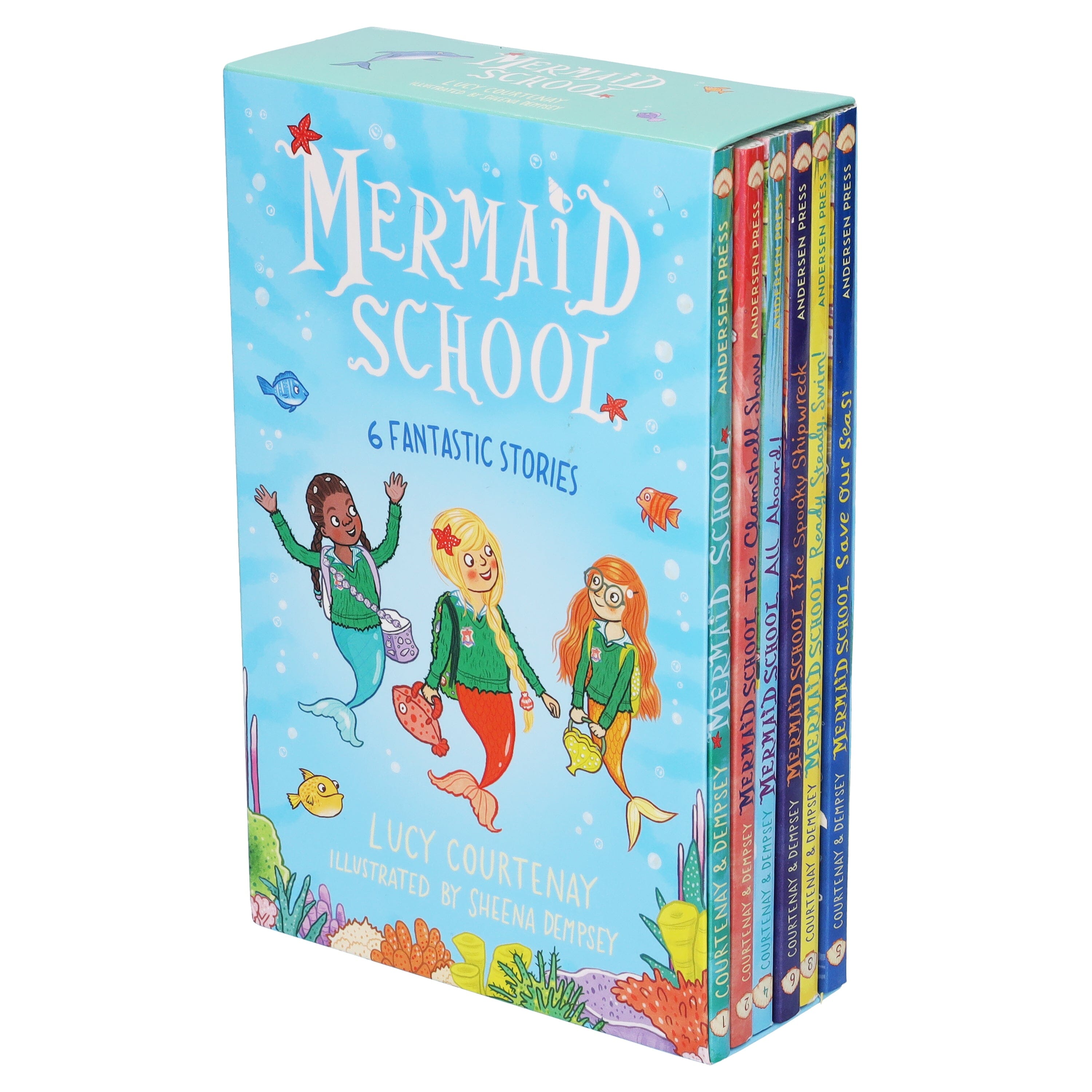 Mermaid School Series By Lucy Courtenay 6 Books Collection Box Set - A ...